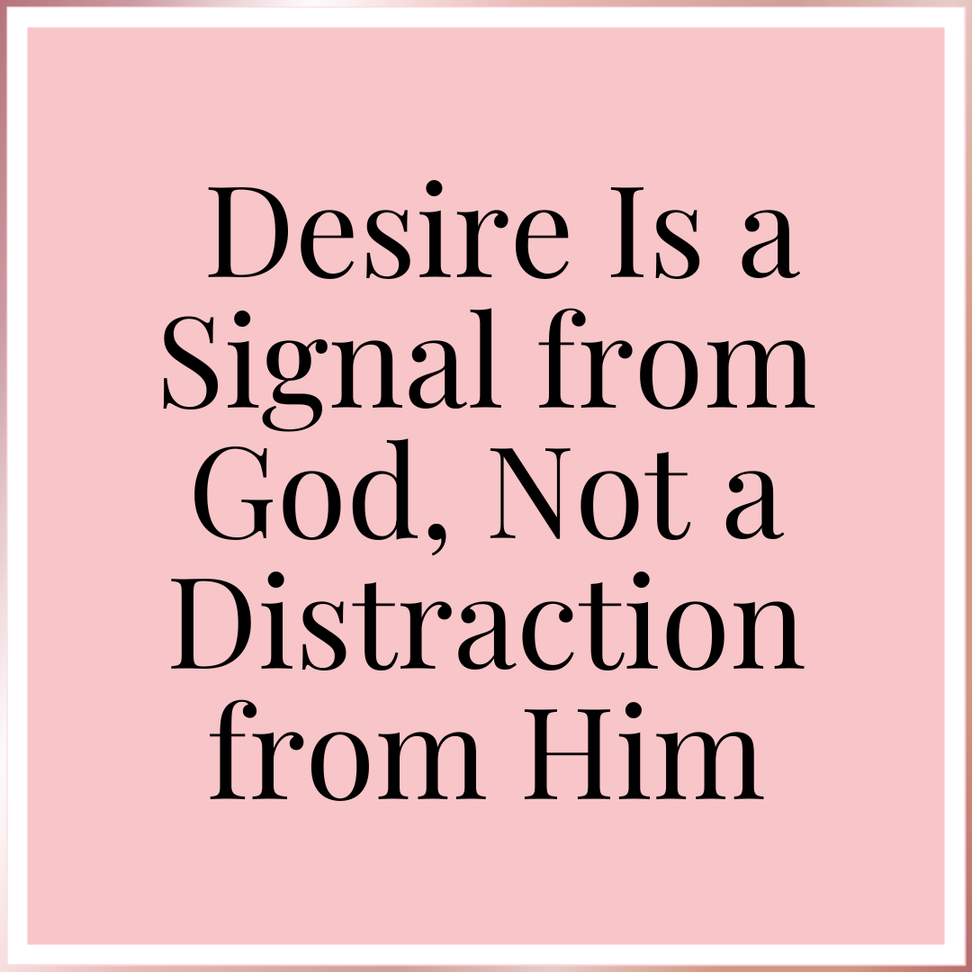 Desire Is a Signal from God, Not a Distraction from Him - Kashima Protain